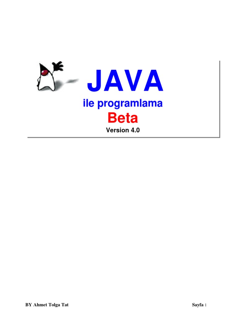 Java Programlama Dili | PDF