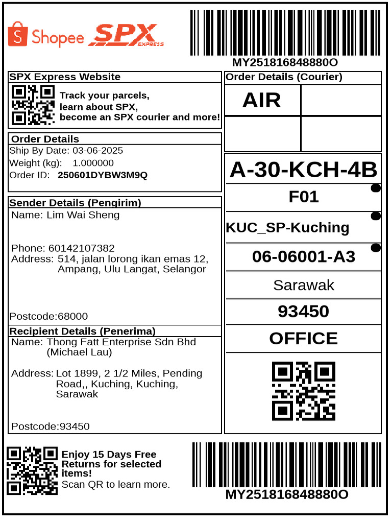 Air Waybill | PDF