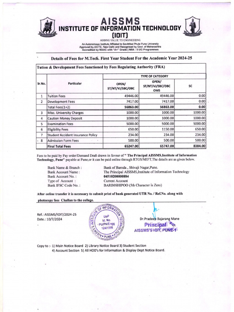 ME-1ST-YEAR-FEES-2024-25-F | PDF