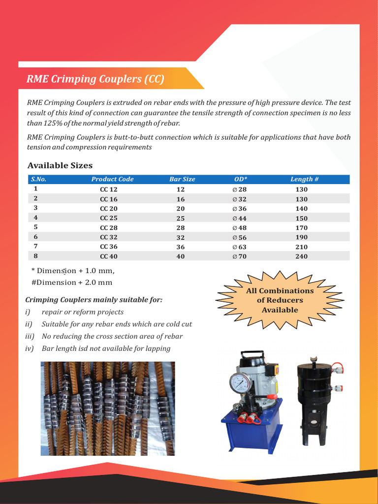 Rme Crimping Couplers | PDF