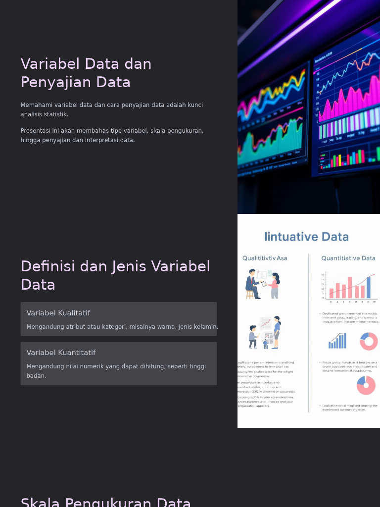 Variabel Data Dan Penyajian Data | PDF