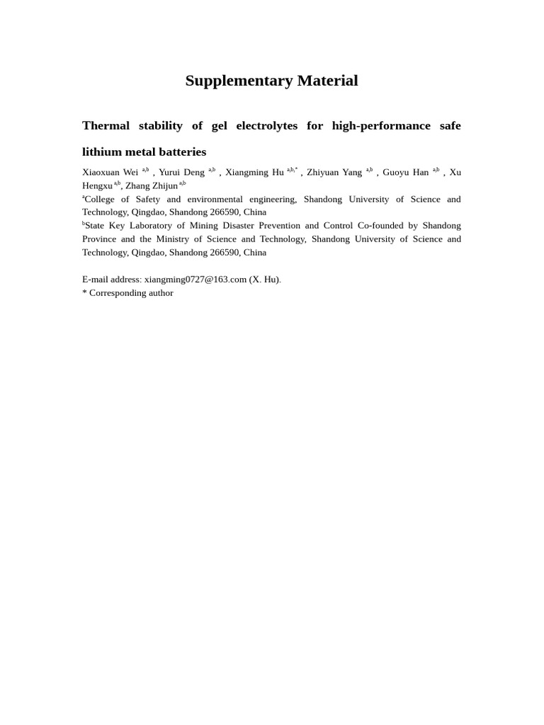 1 s2.0 S1385894724092167 mmc1 | PDF | Electrochemistry | Chemical Kinetics