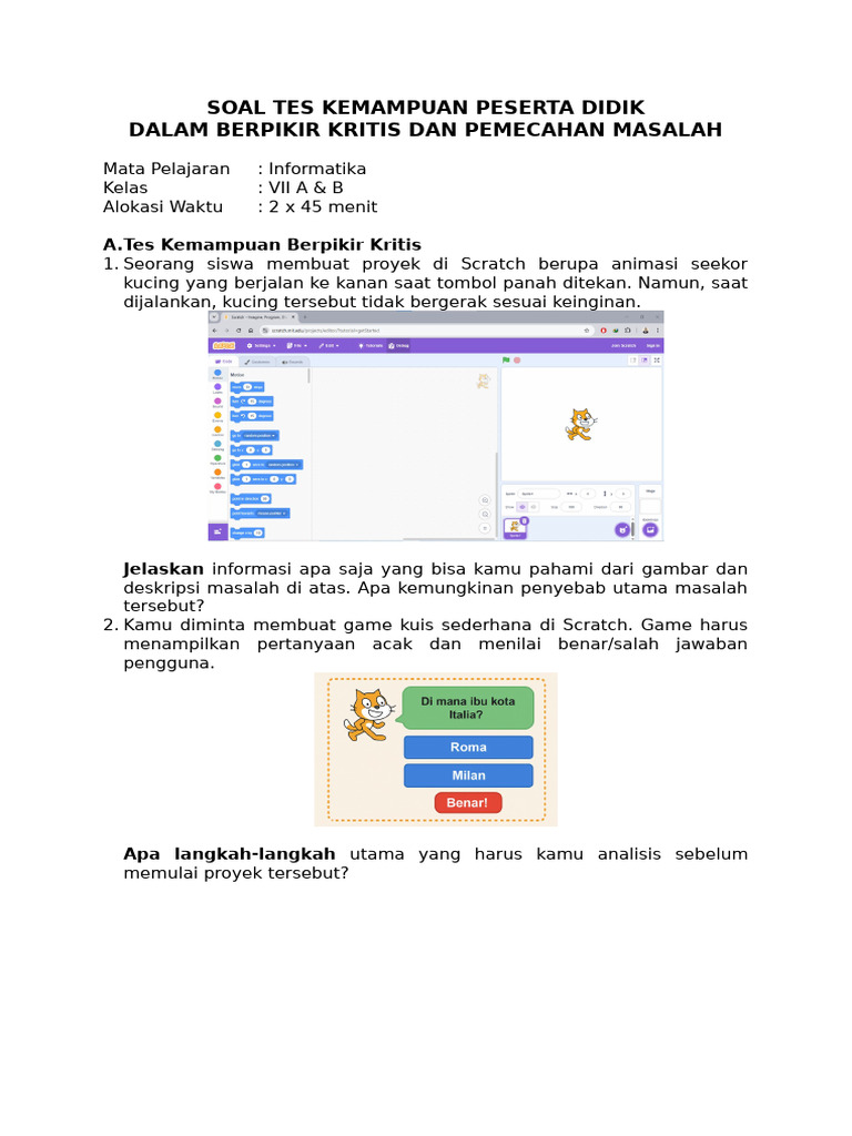 Soal Dan Jawab Fix | PDF