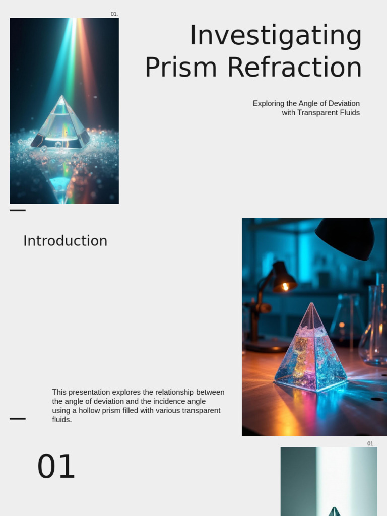 Investigating Prism Refraction | PDF | Optics | Refraction