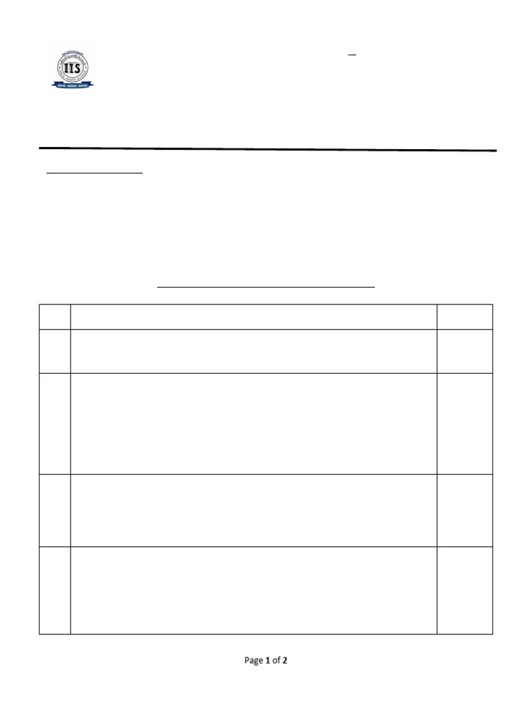 Revision Paper - Unit Test - Class X | PDF | Human Communication ...