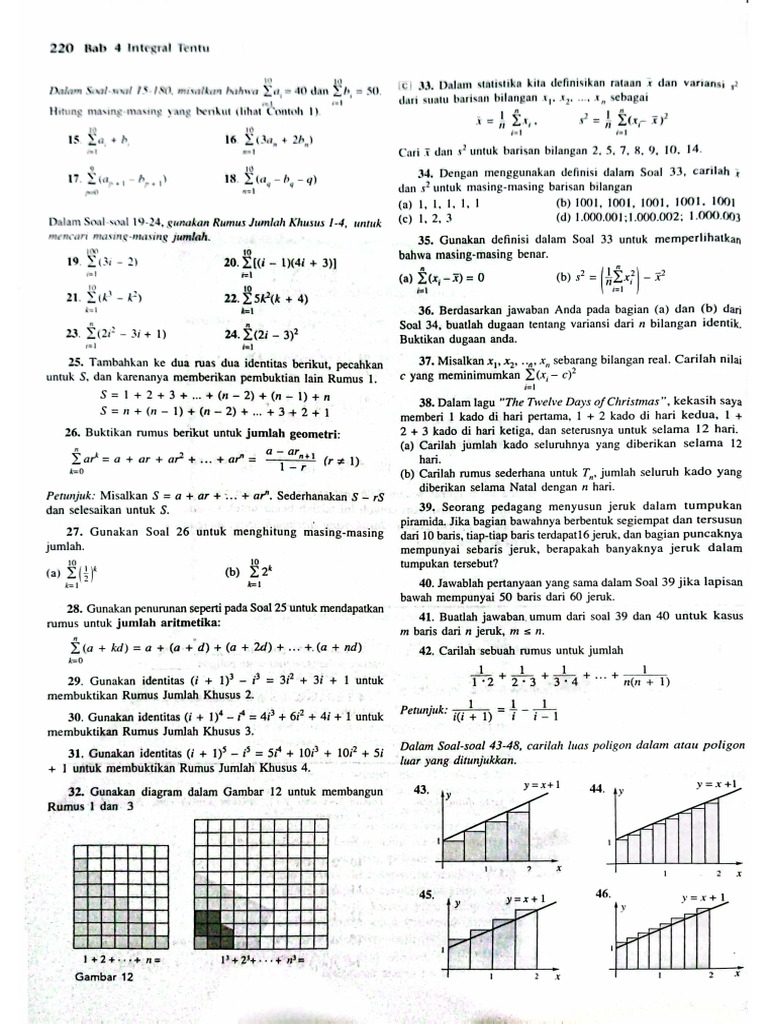 Tugas Terstruktur Ke-4 Kalkulus I | PDF