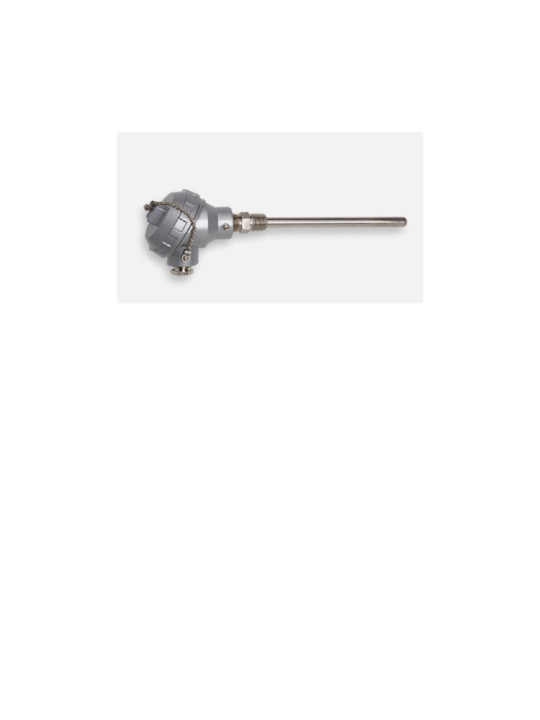 Thermocouple Assembly With Cast Iron Terminal Head | PDF