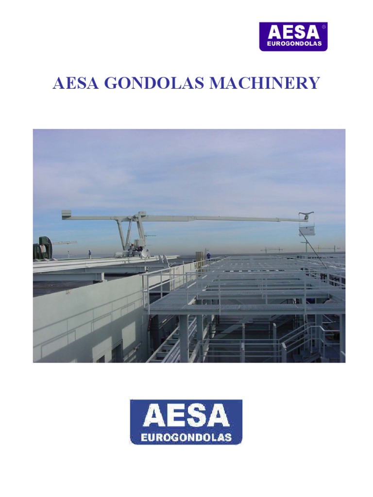 AESA Gondolas: Design and Safety Standards | PDF | Track (Rail ...