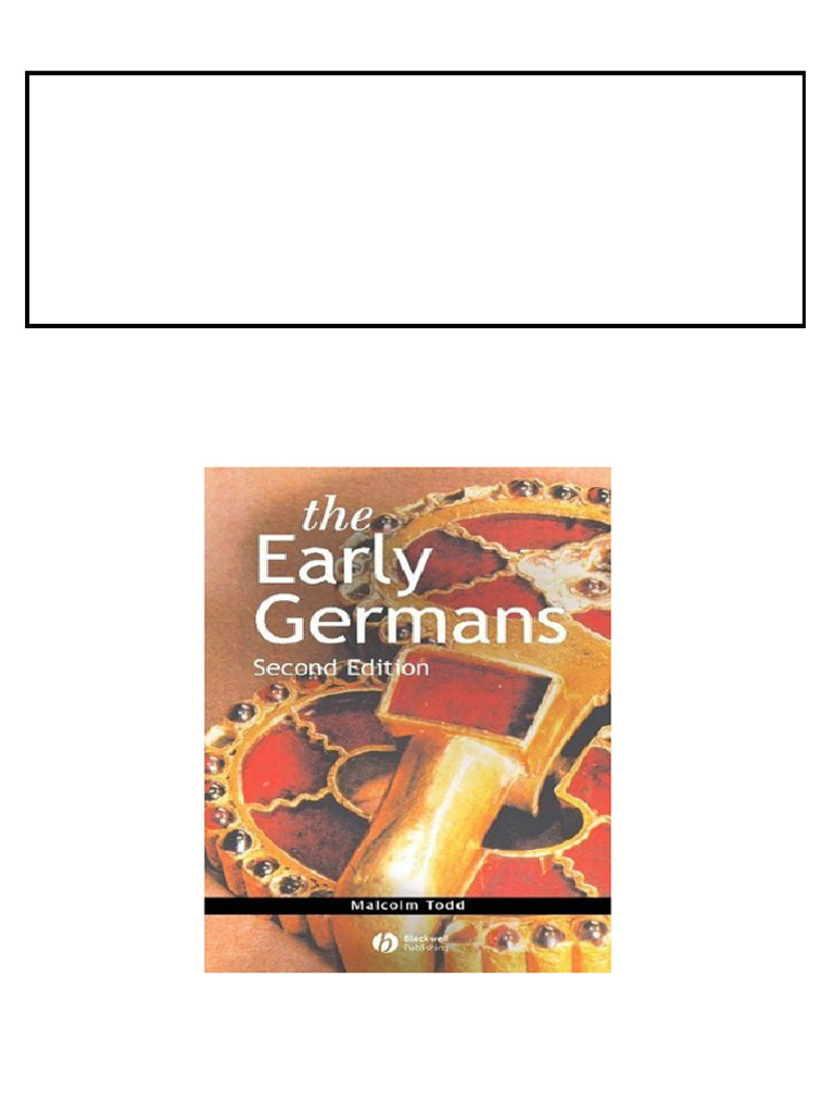 The Early Germans The Peoples Of Europe 2nd Edition Malcolm Todd Instant Download Pdf