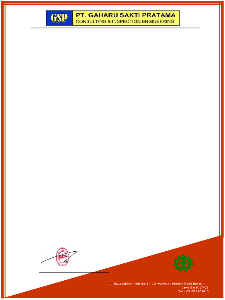 Surat Keterangan BGI | PDF