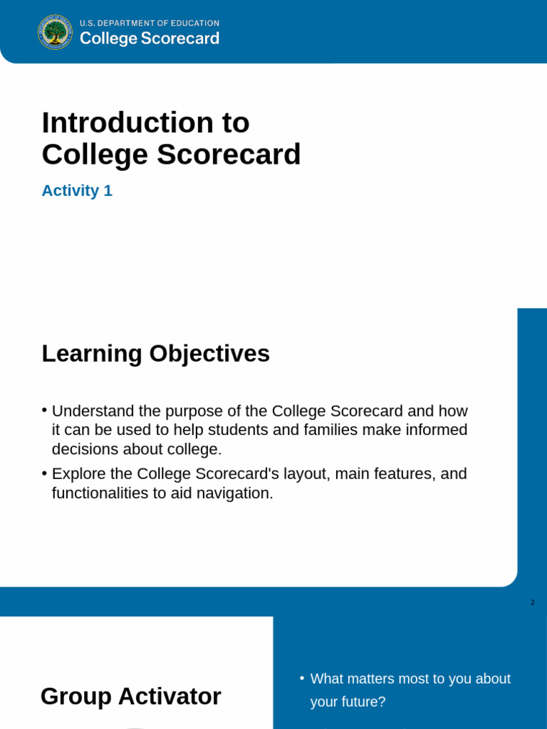 Activity 1 - Introduction-to-College-Scorecard | PDF | Student ...