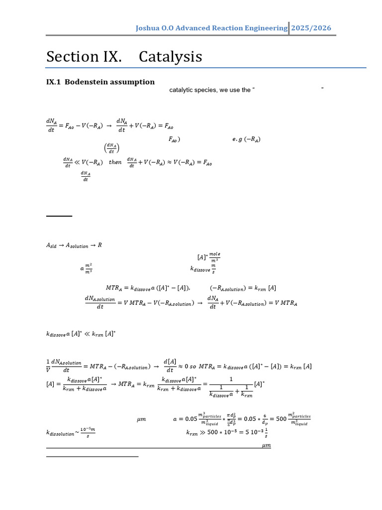 Catalysis 1 | PDF | Catalysis | Adsorption