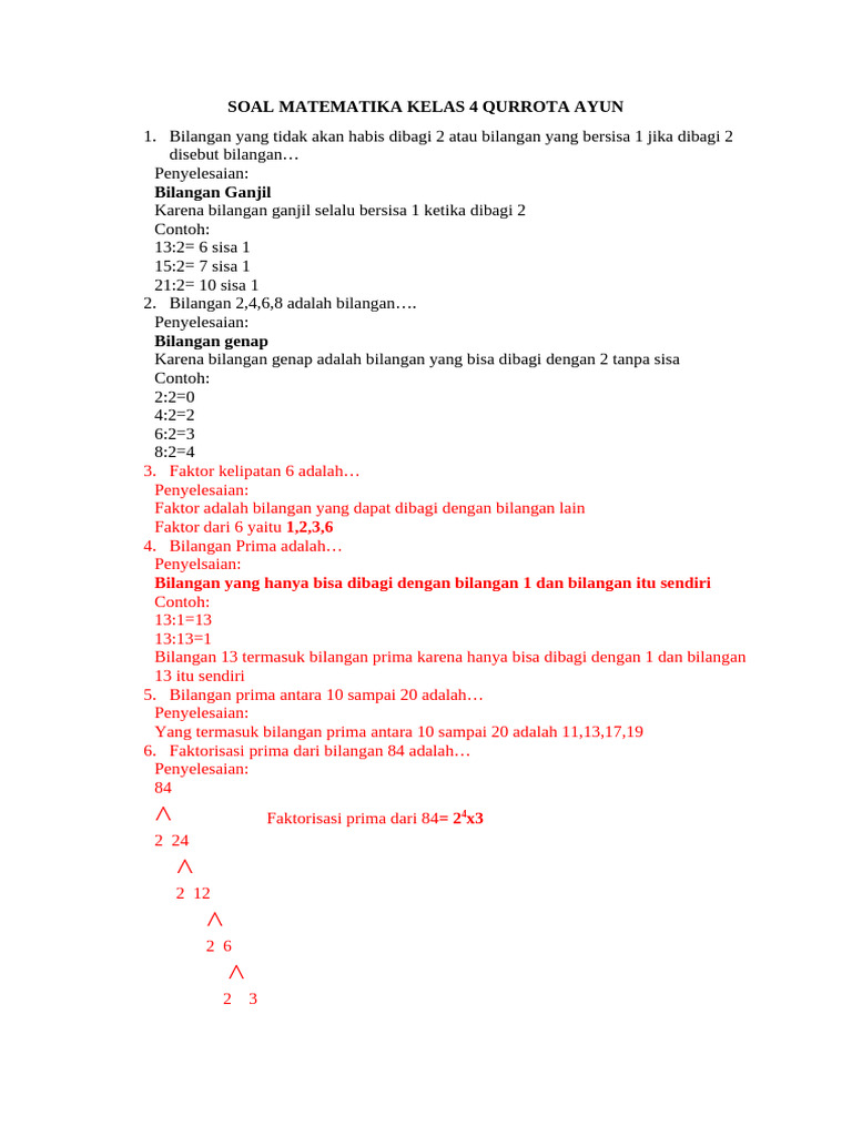 Entry Soal Mat | PDF