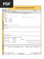 HR Service Request Form | PDF