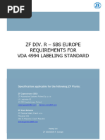 Vda 4913 | PDF | Packaging And Labeling | Volkswagen