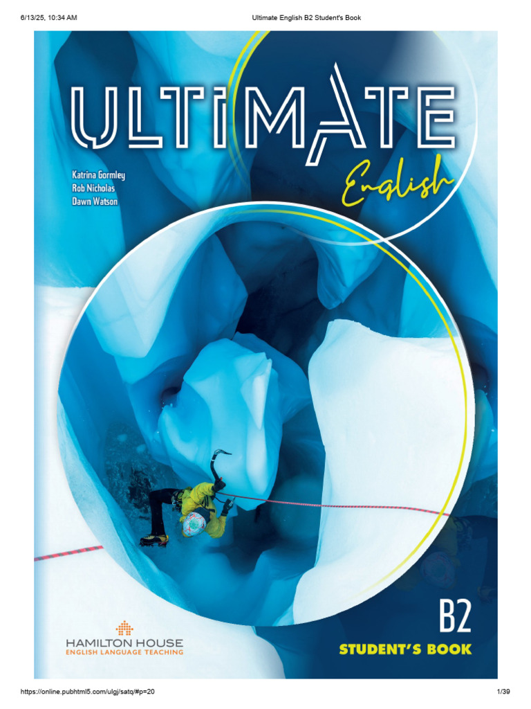 Ultimate English B2 Student's Book | PDF
