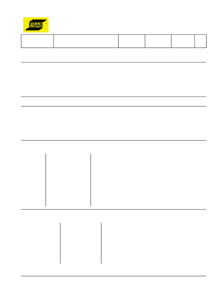 OK Tigrod 5183 Welding Data Sheet | PDF | Welding | Construction