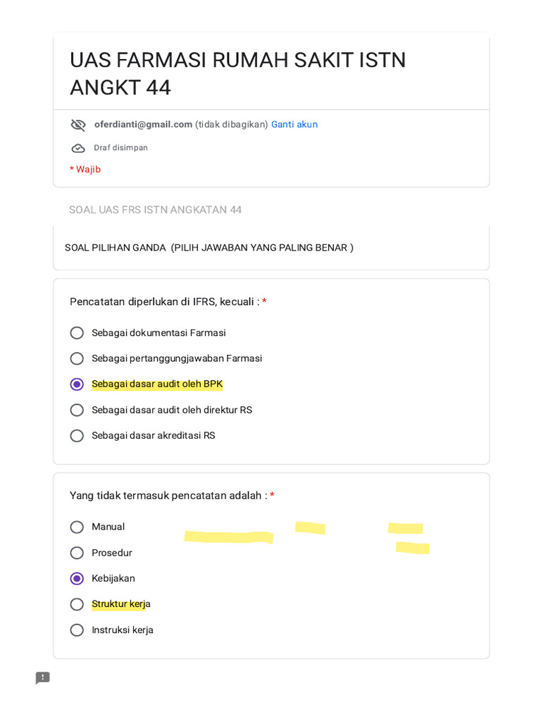 Fix - Uas FRS - Angk 44 | PDF