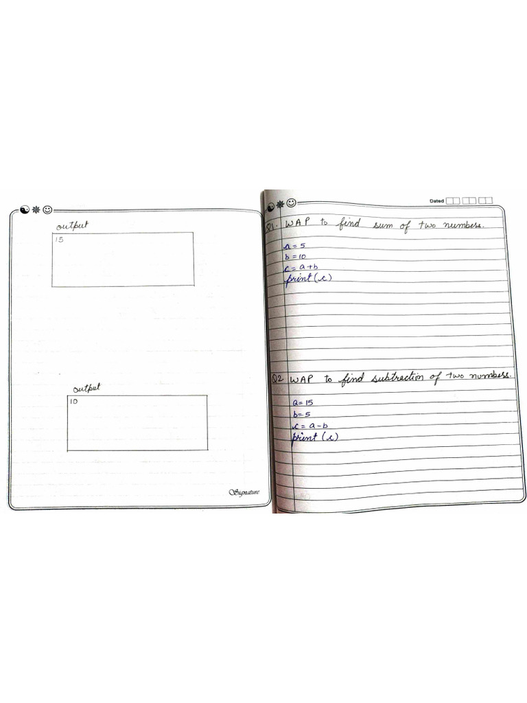 Practical File Artificial Intelligence Class 9-1 | PDF