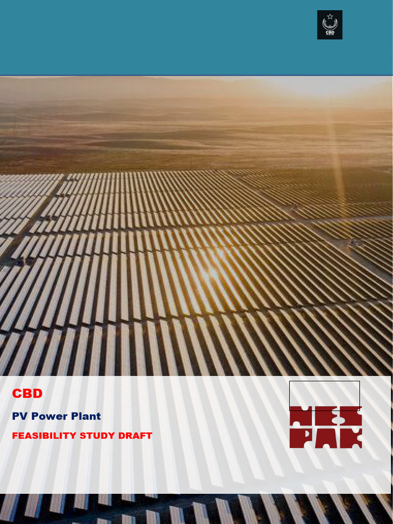 CBD Power Feasibility Report (Revised) | PDF | Photovoltaics | Solar Power