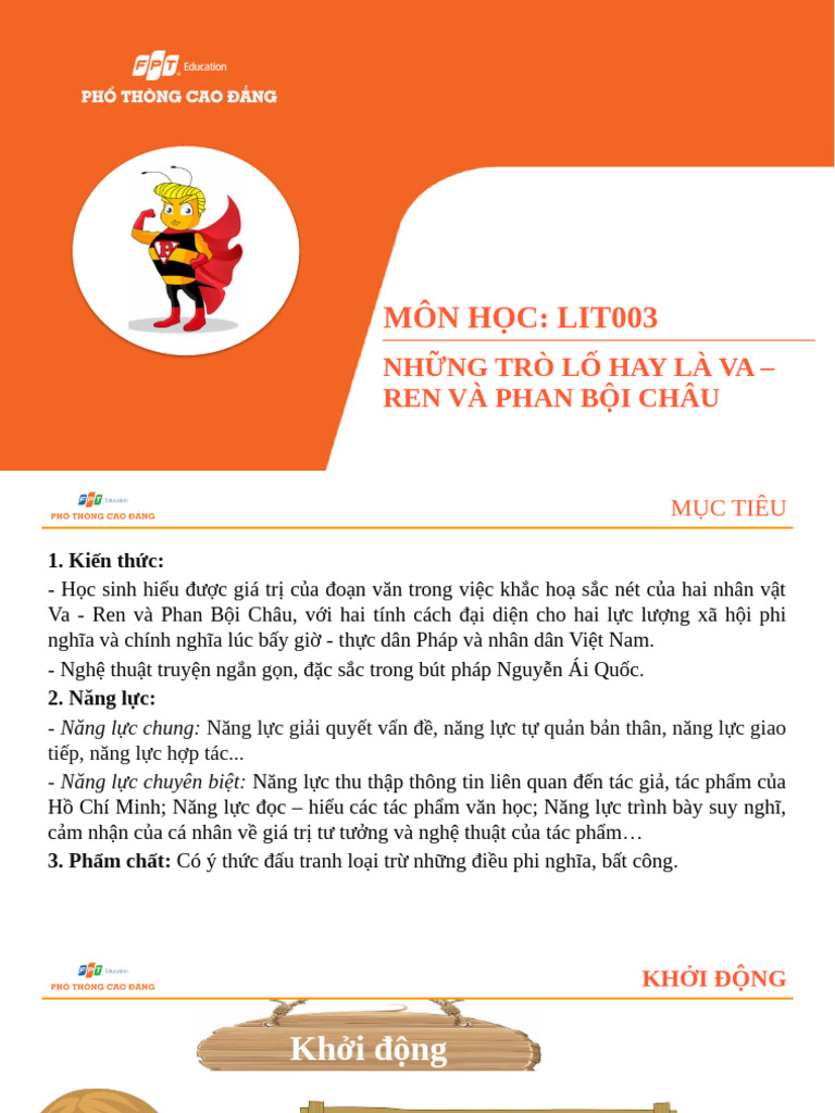 46 - Những Trò Lố Hay Là Va-Ren Và Phan Bội Châu - HienTT61 | PDF