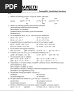 SN1 SN2 E1 E2 Reaction Practice Test | PDF | Chemical Reactions ...