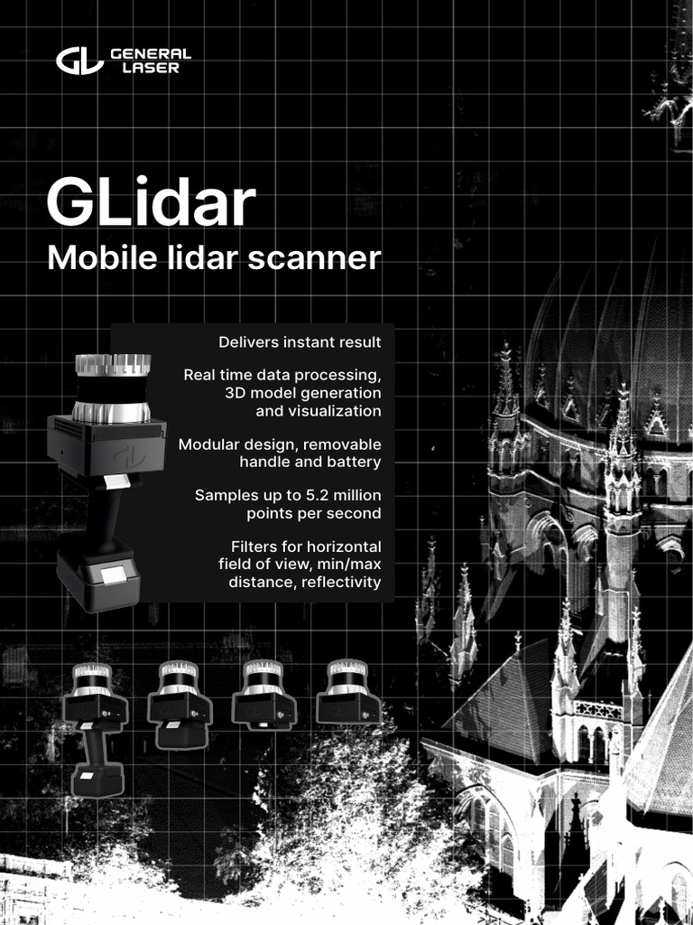 General Laser GLidar Brochure | PDF | Lidar | Field Of View