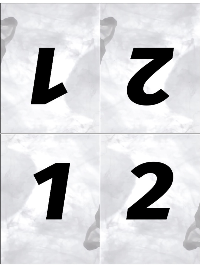 Print Nomor Meja | PDF