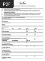 Thabazimbi Municipality Application: Form For Employment | PDF ...