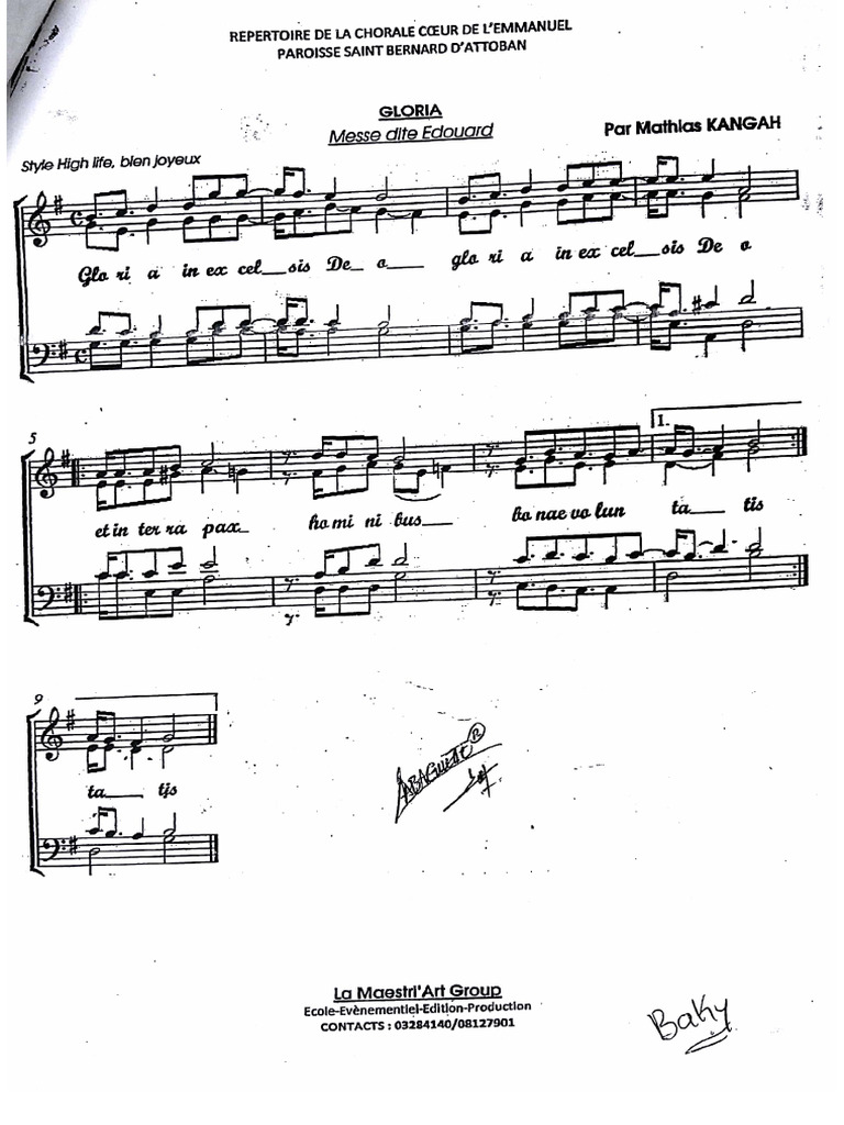 Messe Dite Edouard | PDF