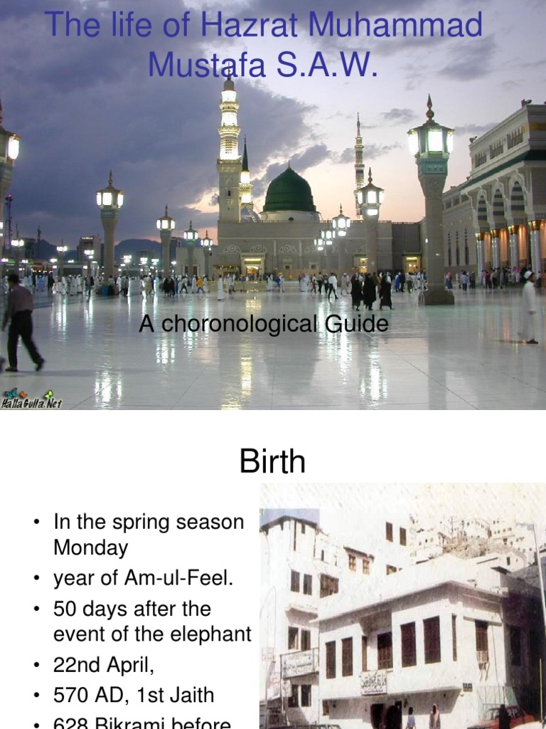 Life of Hazrat Muhammad Mustafa S.A.W. | PDF | Medina | Muhammad