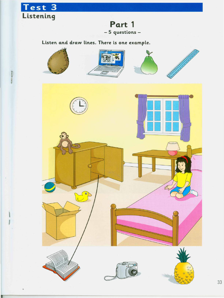 YLE Starters 7. Students Test 3 | PDF