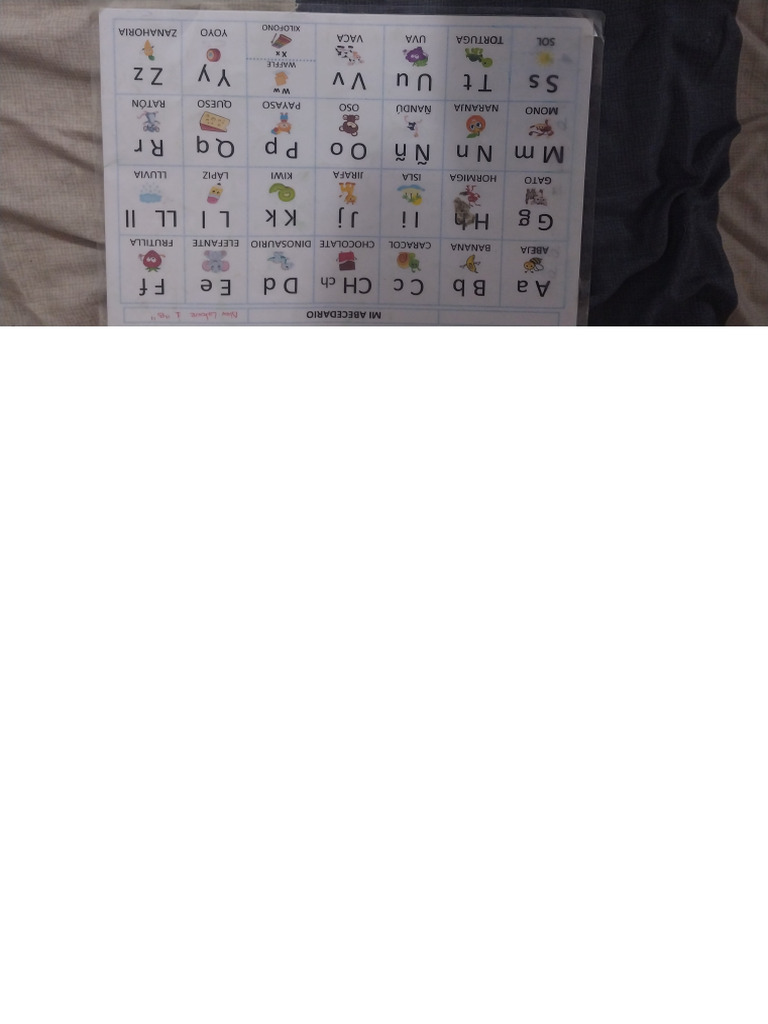 Abecedario y Numeros | PDF