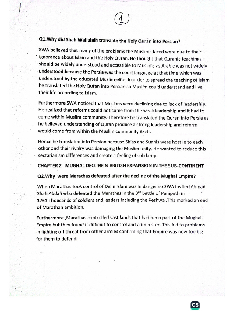 History Notes | PDF