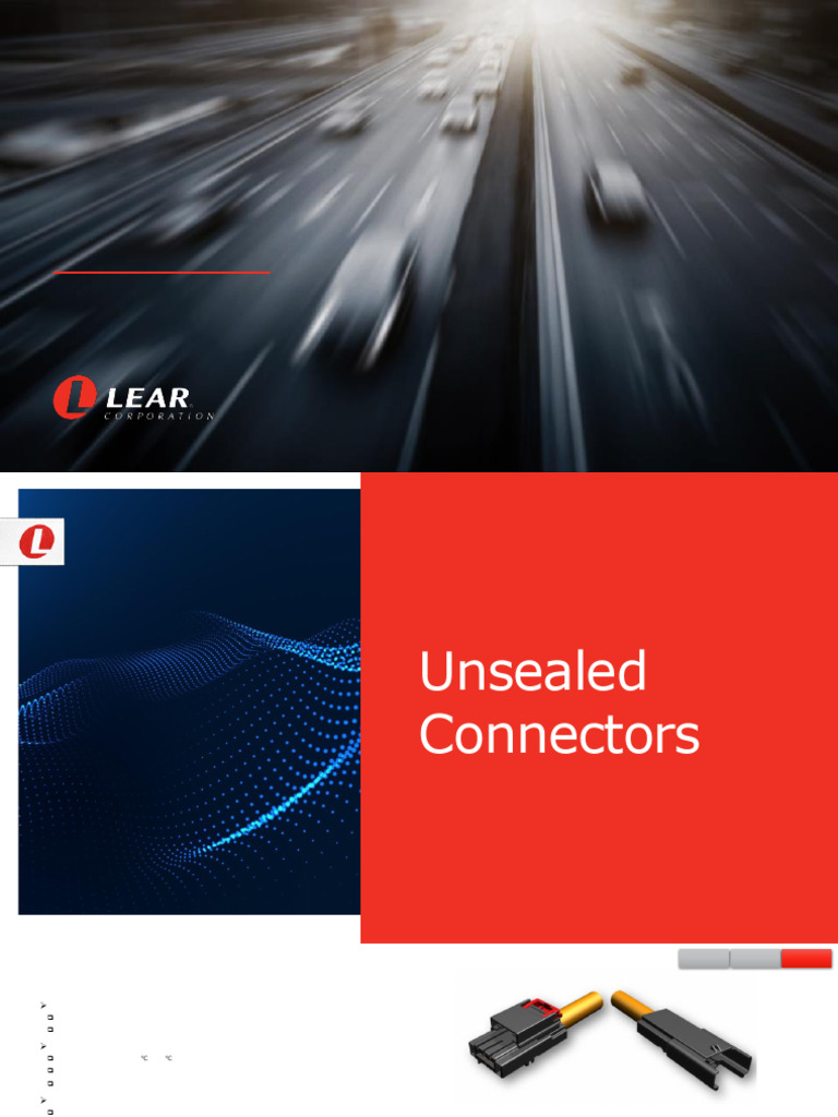 Lear Inline Electrical Connectors Guide | PDF | Electrical Connector ...