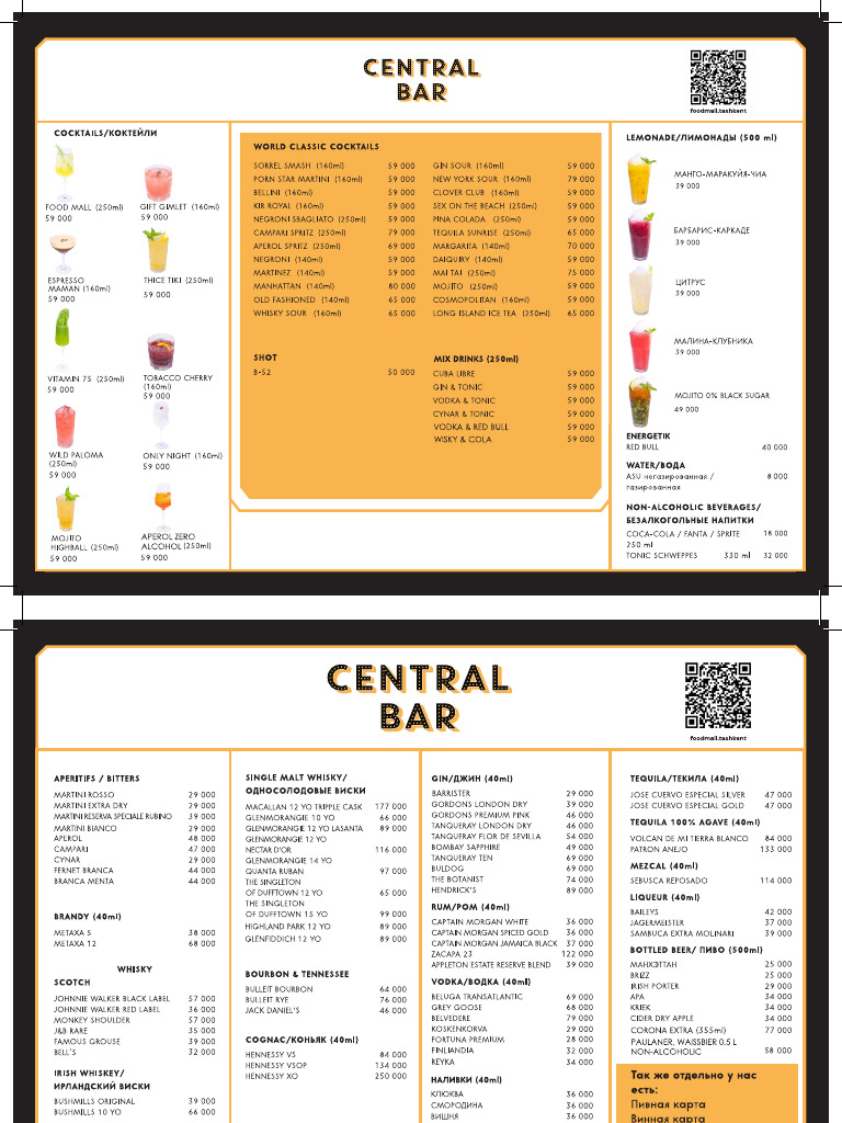 Central Bar | PDF