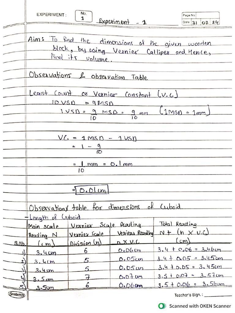 Physics Practical | PDF
