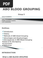 Slide Method for Blood Grouping | PDF | Blood Type | Serology