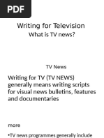 Sample-Script-Format TV Broad | PDF | Television News | Broadcast ...