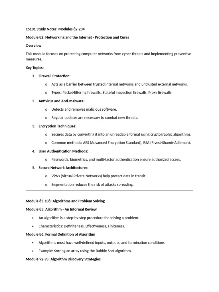 CS101 Compress and Detailed Notes | PDF | Algorithms | Computer Programming