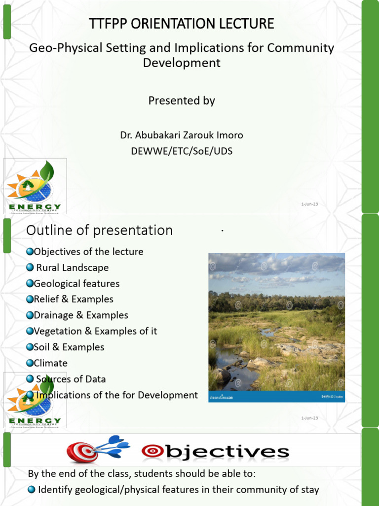 Geophysical Setting-Orientation Lecture | PDF | Rock (Geology) | Geology