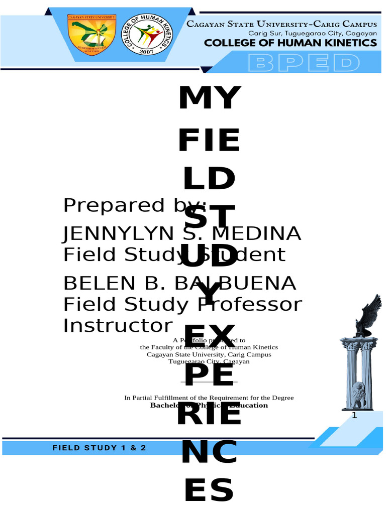 Field Study Experiences in Education | PDF | Classroom | Learning