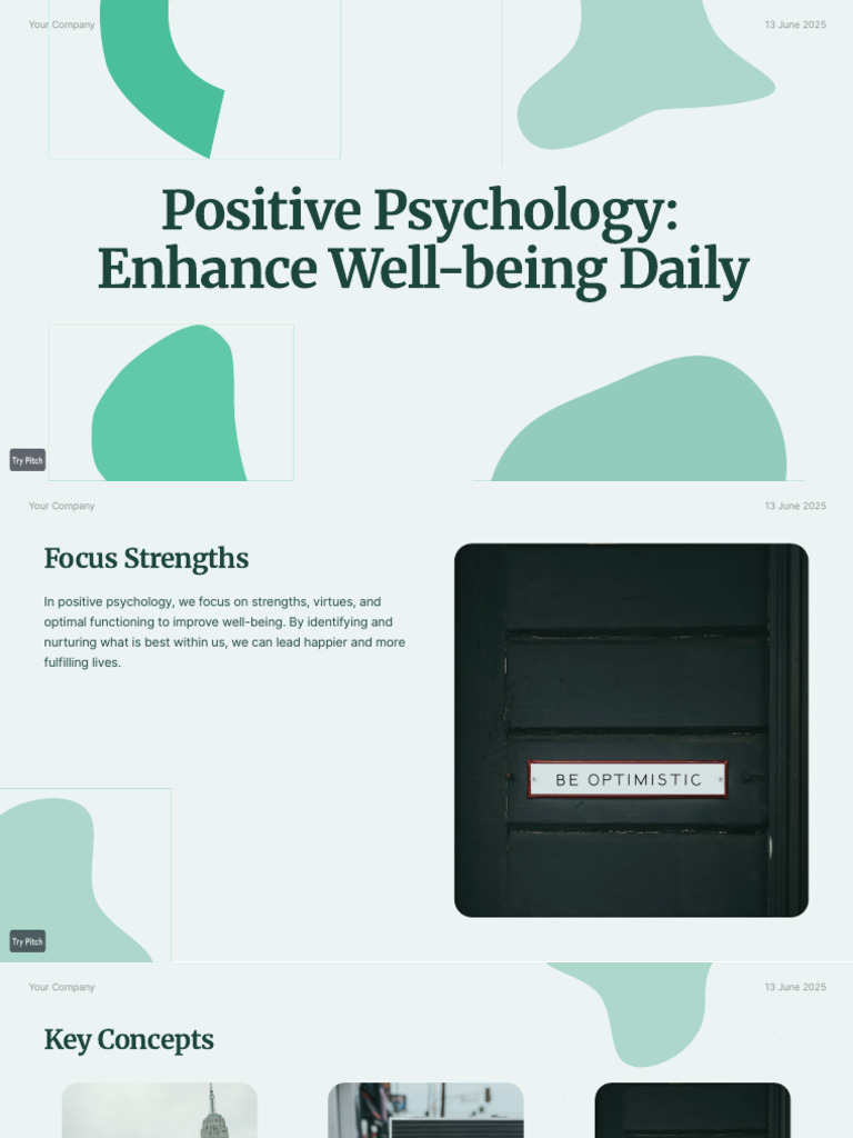 Positive Psychology - Enhance Well-Being Daily | PDF | Positive ...