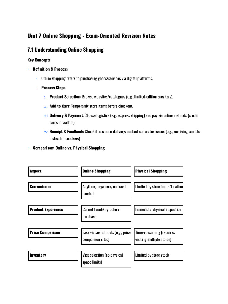 Online Shopping: Risks and Safety Tips | PDF | Online Shopping ...