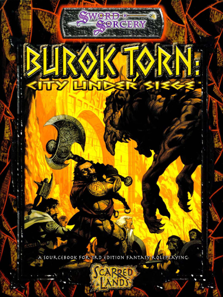Burok Torn City Under Siege d20 Generic System Compress | PDF