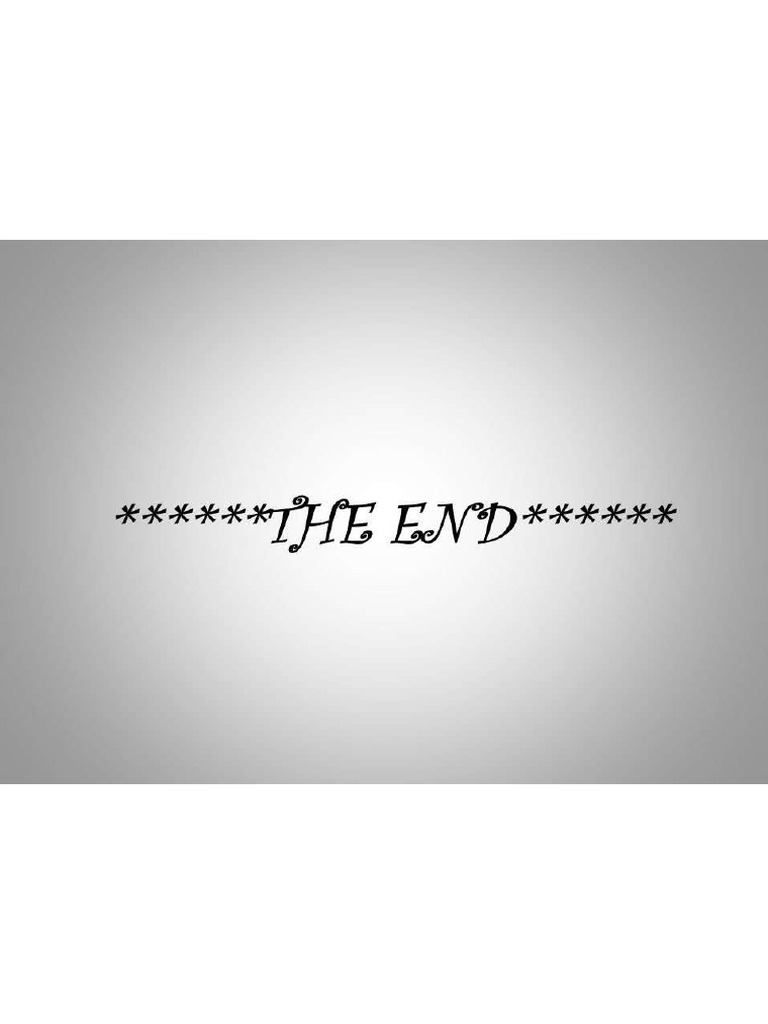 The End Pdf