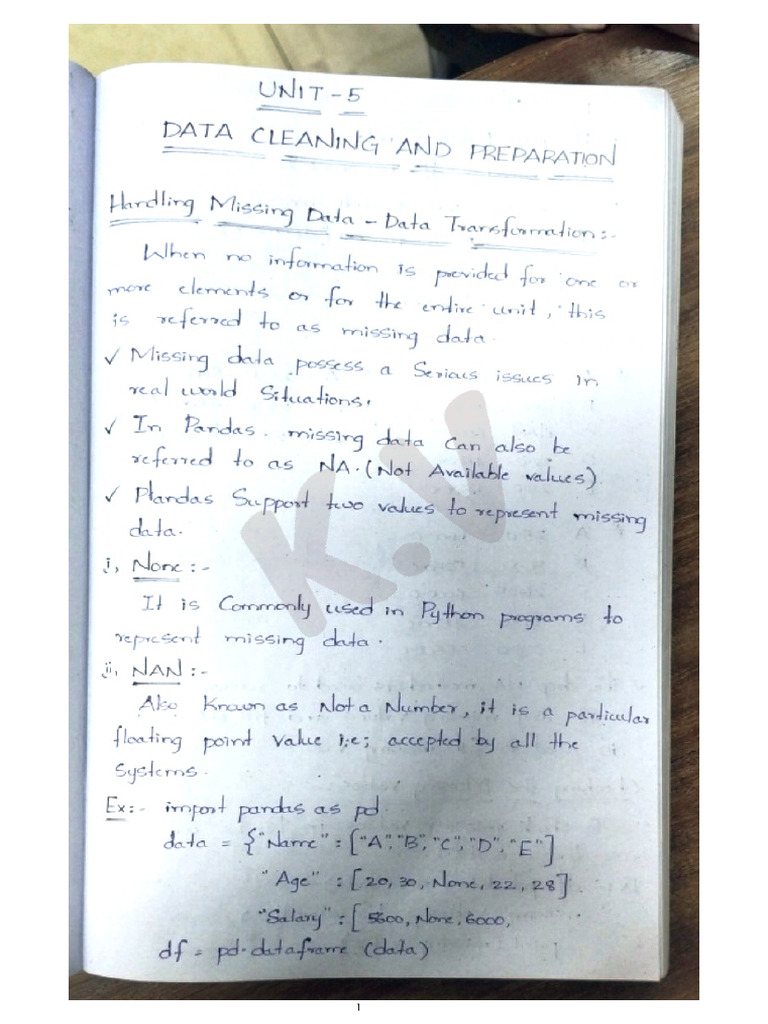 KV Python Degree 5th Sem Unit 5 | PDF