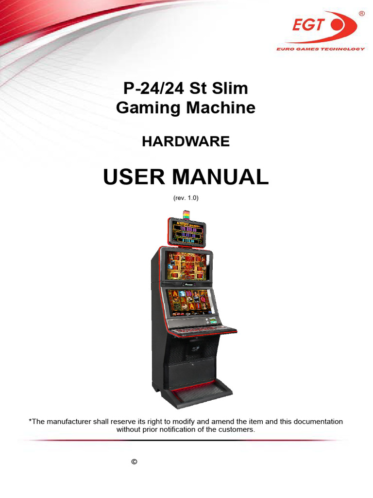P-24 24 St Slim Hardware User Manual 1 0 En | PDF | Menu (Computing) | Ac Power Plugs And Sockets