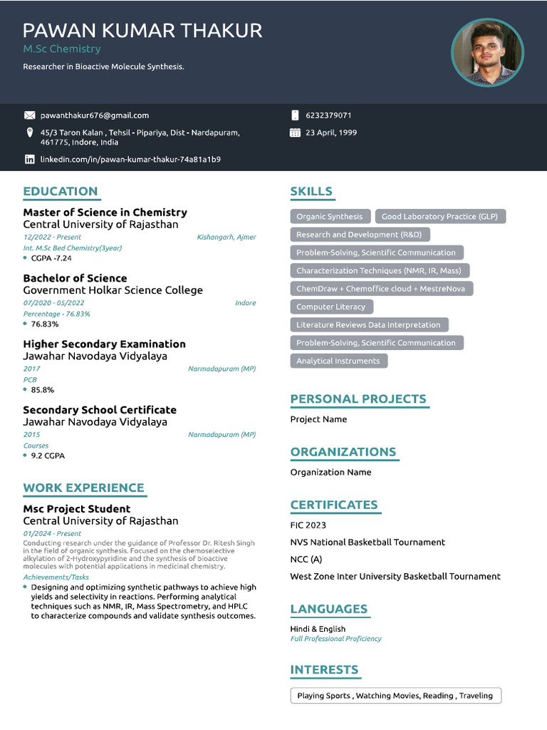 Pawan CV | PDF