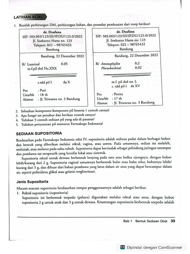 Basis Supositoria | PDF
